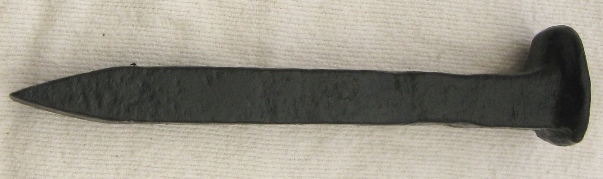 Cast Iron Trivet and Railroad Spike