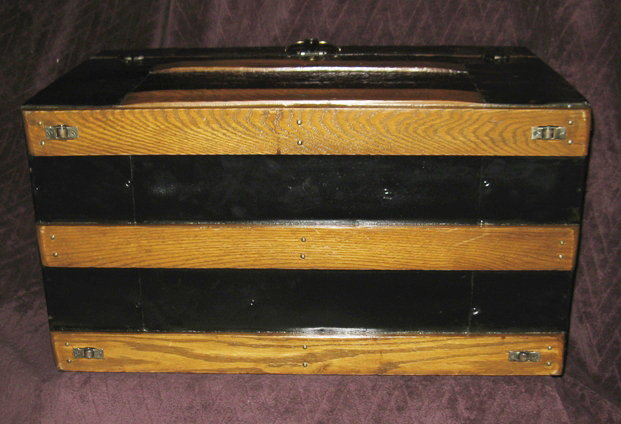 Antique 1875 Dome Top Trunk