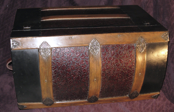Antique 1875 Dome Top Trunk
