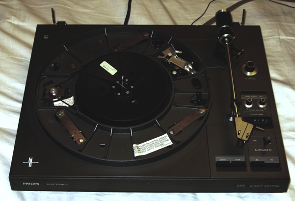 Philips AF 777 Turntable, Circa 1978