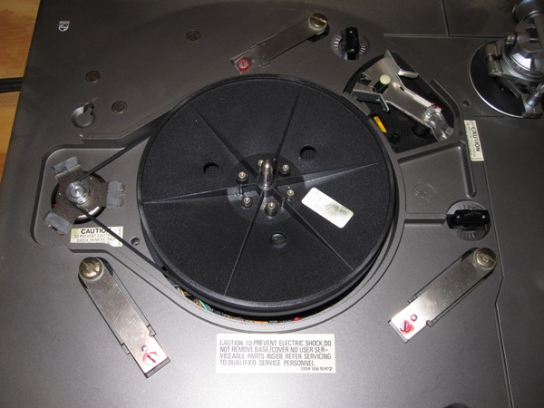 Philips AF 977 Turntable, Circa 1980